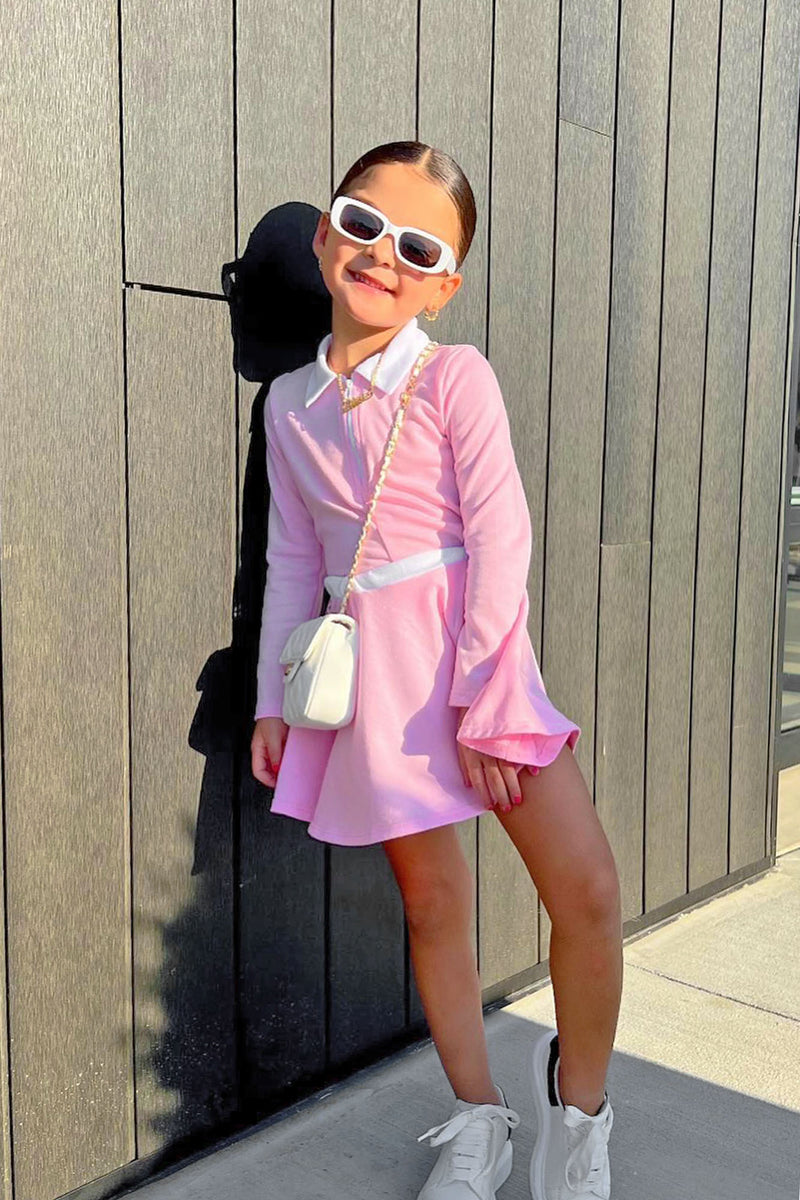Mini Game Set Match Skirt Set - Pink | Fashion Nova, Kids Sets ...