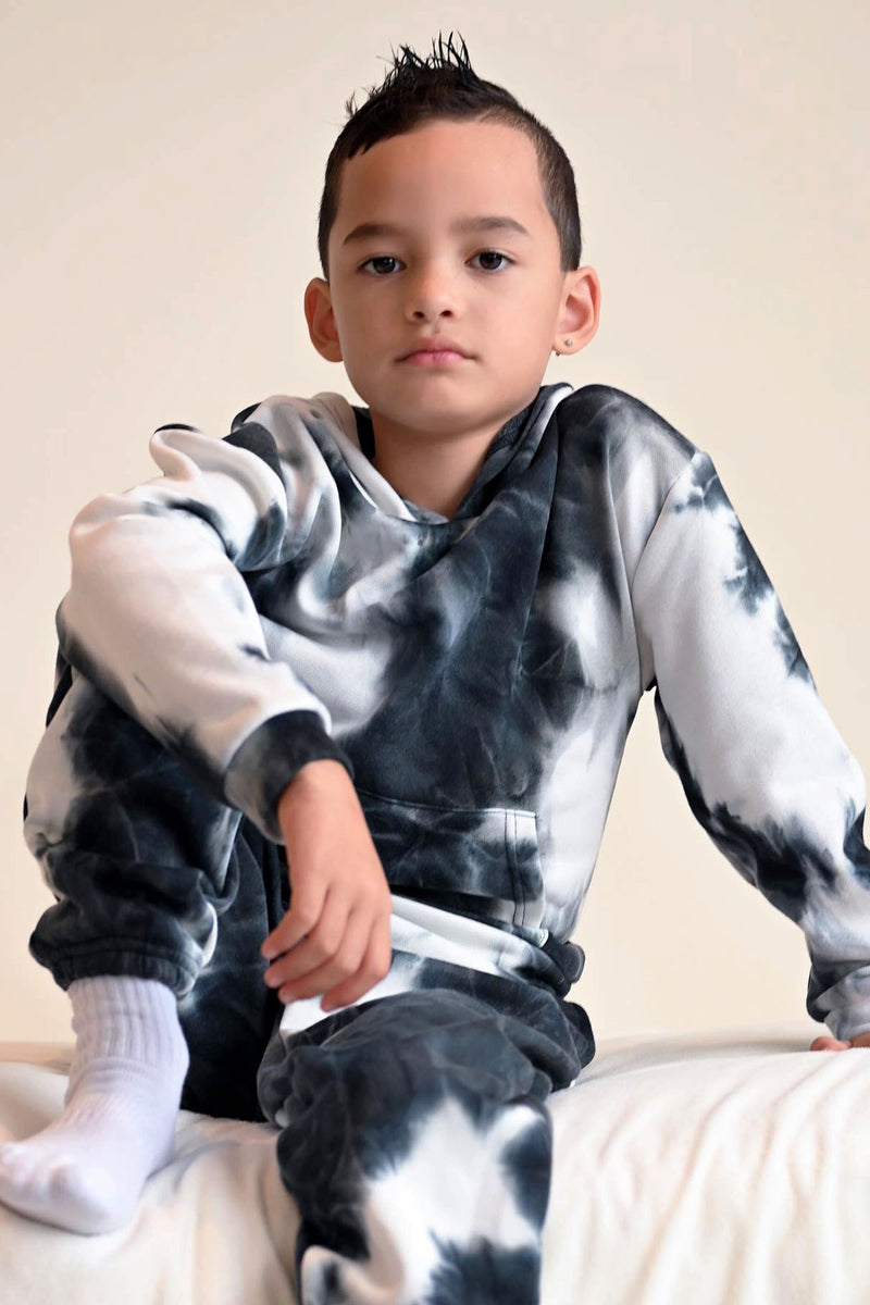 Mini Groovy Tie Dye Jogger Set - Black/combo | Fashion Nova, Kids Sets ...