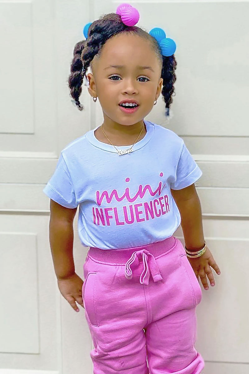 Mini Influencer Tee - White | Fashion Nova, Kids Tops & T-Shirts ...
