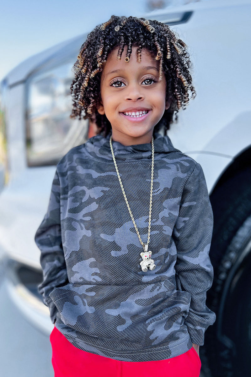 Mini Jake Camo Hoodie - Black/combo | Fashion Nova, Kids Sweatshirts ...