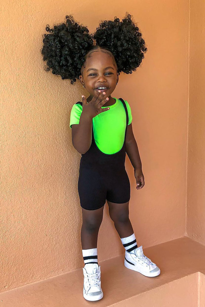 Mini Stacey Overall Set - Lime | Fashion Nova, Kids Sets | Fashion Nova