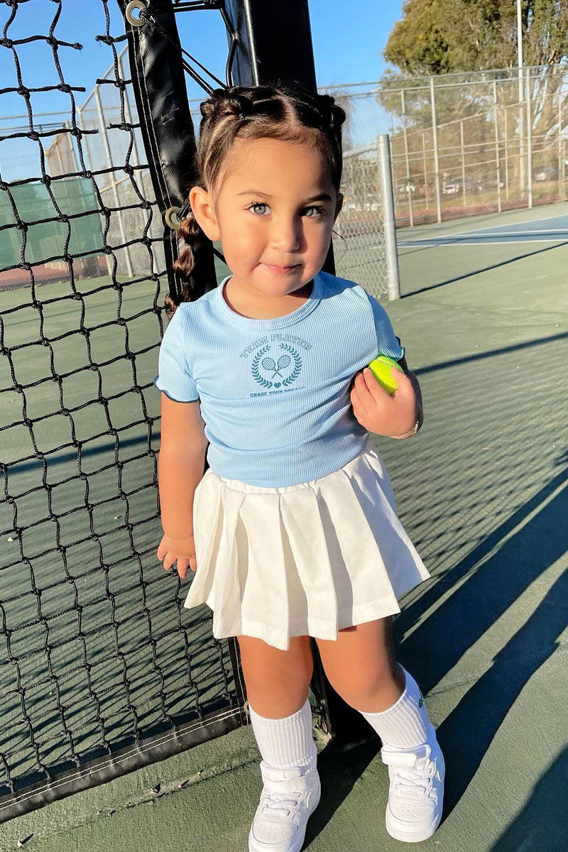 Mini Team Player Top Light Blue Fashion Nova Kids Tops T Shirts mini-team-player-top-light-blue-fashion-nova-kids-tops-t-shirts
