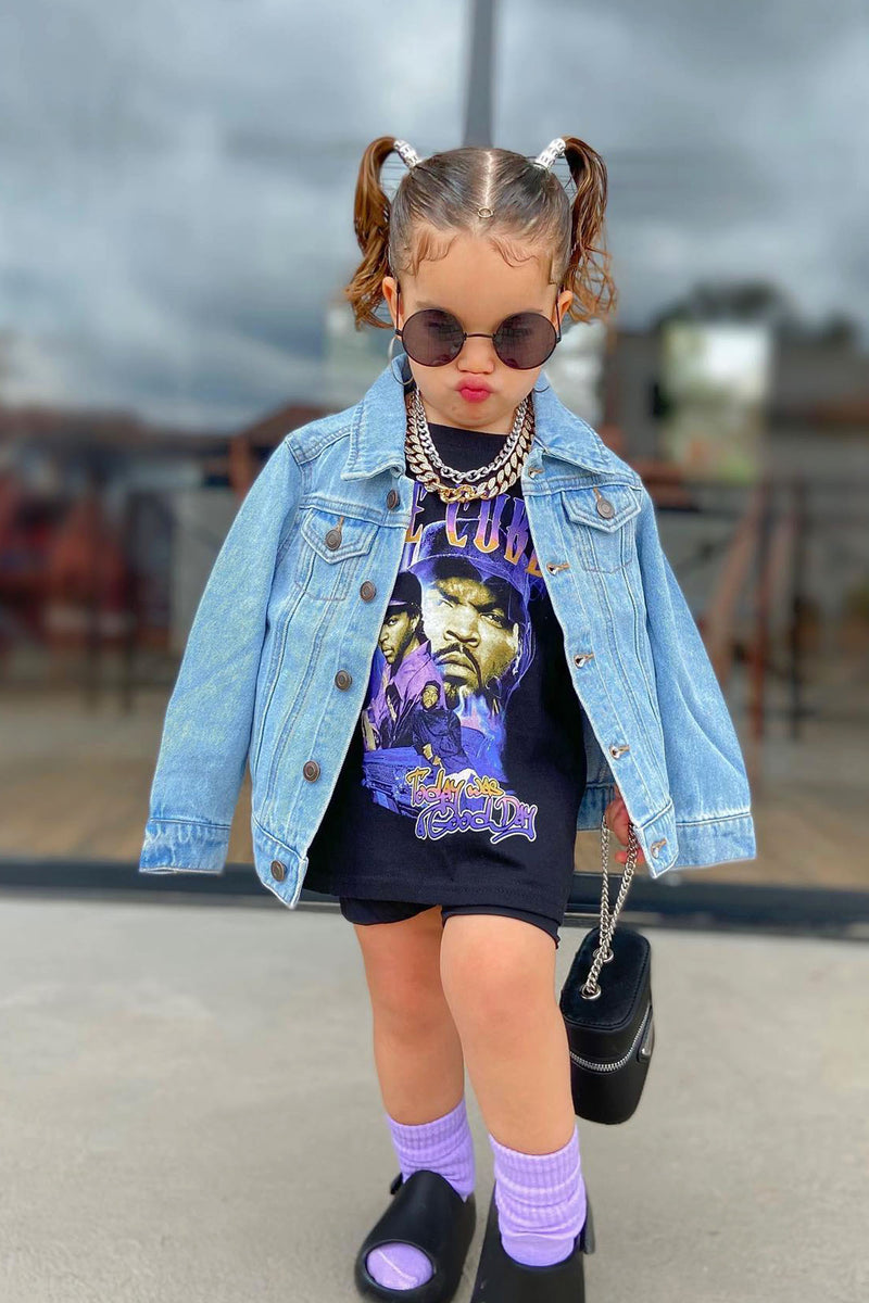 Mini Today Was A Good Day Ice Cube Tee - Black | Fashion Nova, Kids ...