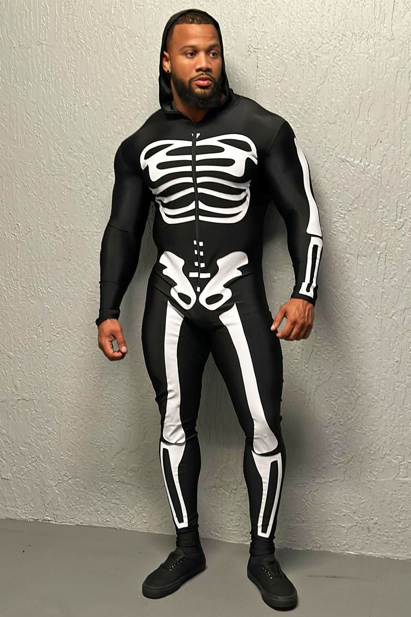 Mr. Bonez Costume - Black/White | Fashion Nova, Mens Costumes | Fashion ...