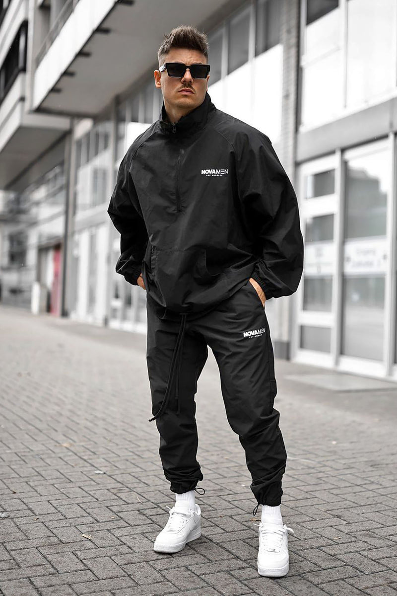 Novamen Anorak - Black | Fashion Nova, Mens Jackets | Fashion Nova