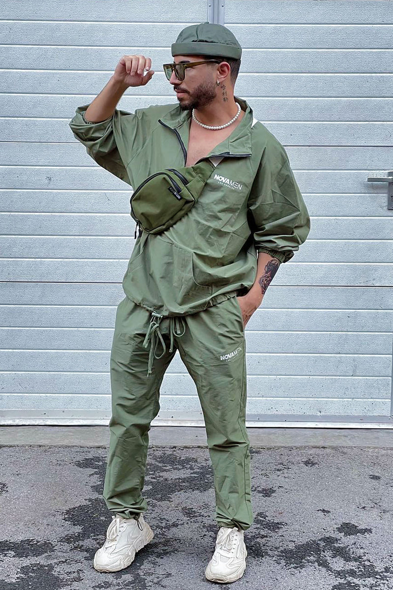 Novamen Anorak - Olive | Fashion Nova, Mens Jackets | Fashion Nova