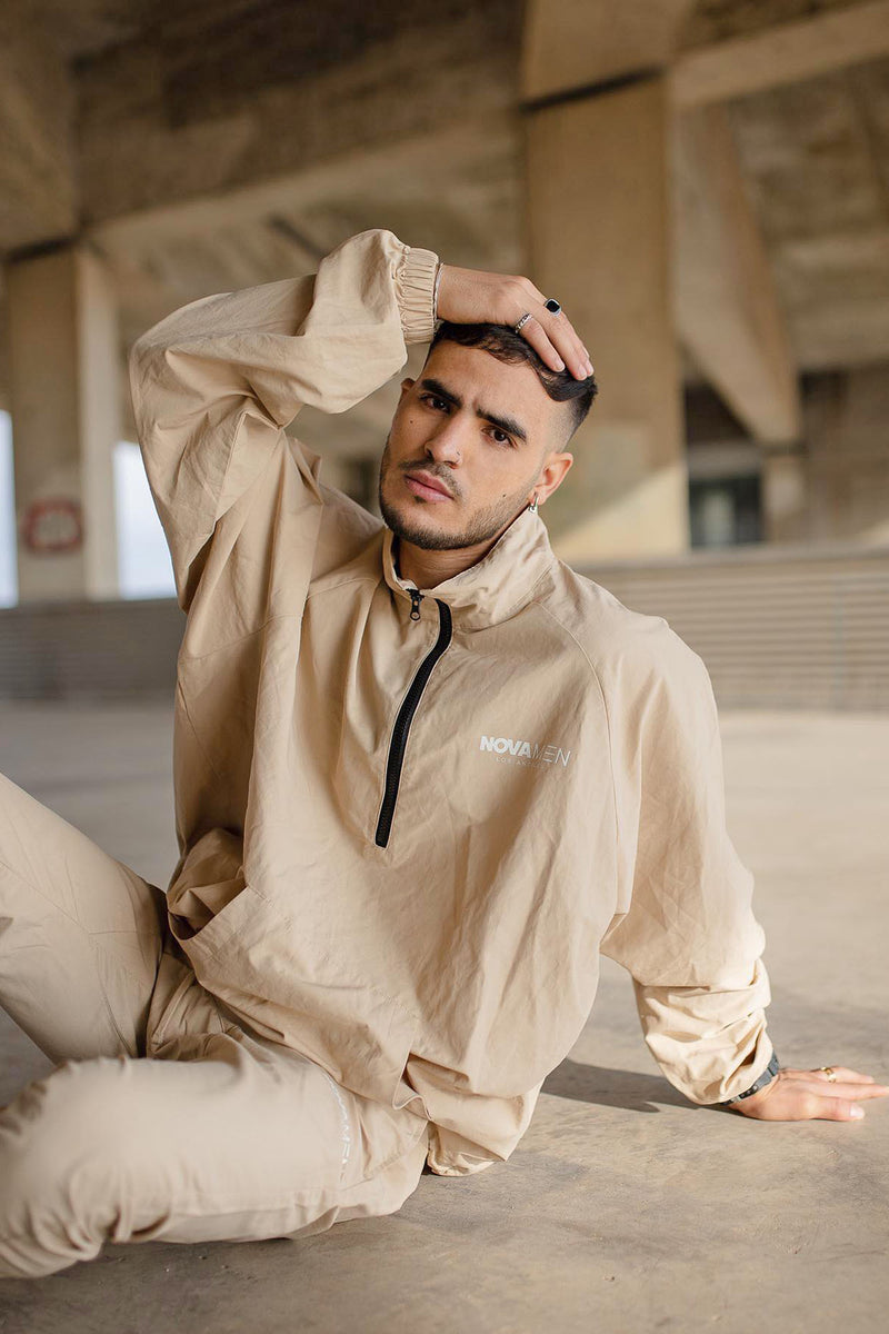 Novamen Anorak - Tan | Fashion Nova, Mens Jackets | Fashion Nova