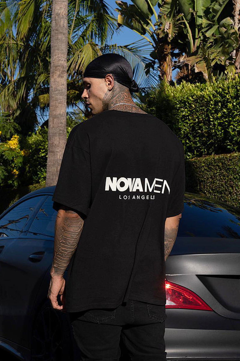 Novamen Short Sleeve Tee - Black | Fashion Nova, Mens Tees & Tanks ...