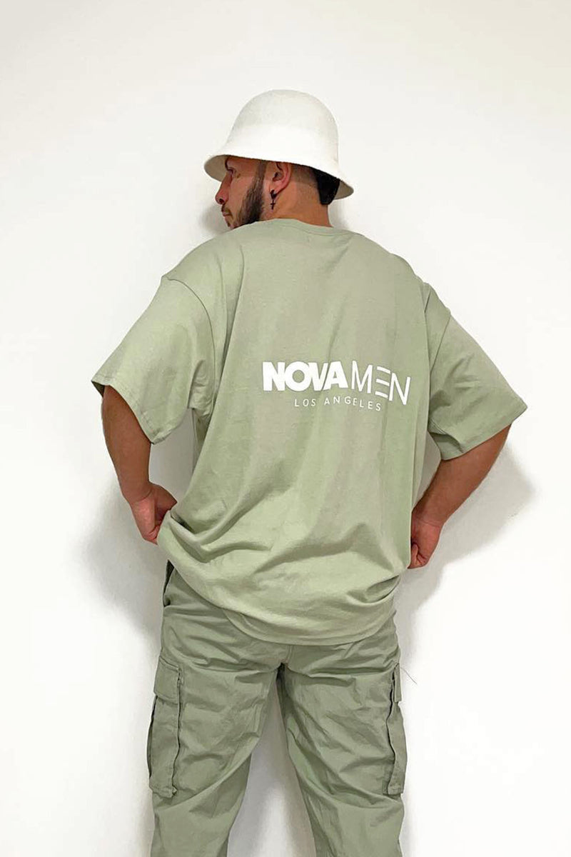 Novamen Short Sleeve Tee - Sage | Fashion Nova, Mens Tees & Tanks ...