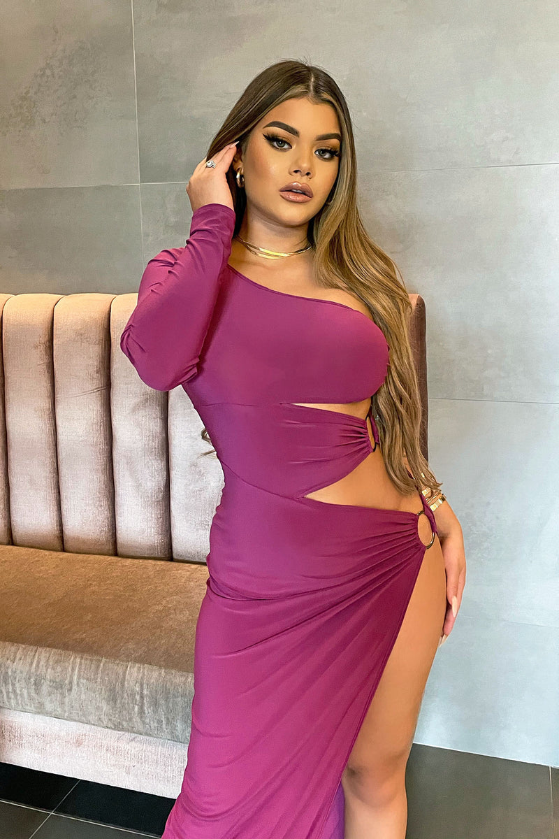 Oh My My Cut Out Maxi Dress - Magenta | Fashion Nova, Dresses | Fashion ...