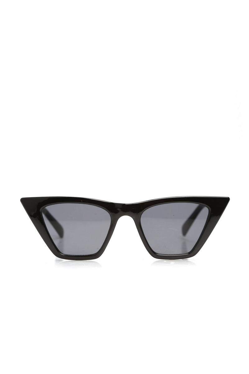 Sharp Attitude Sunglasses - Black | Fashion Nova, Sunglasses | Fashion Nova