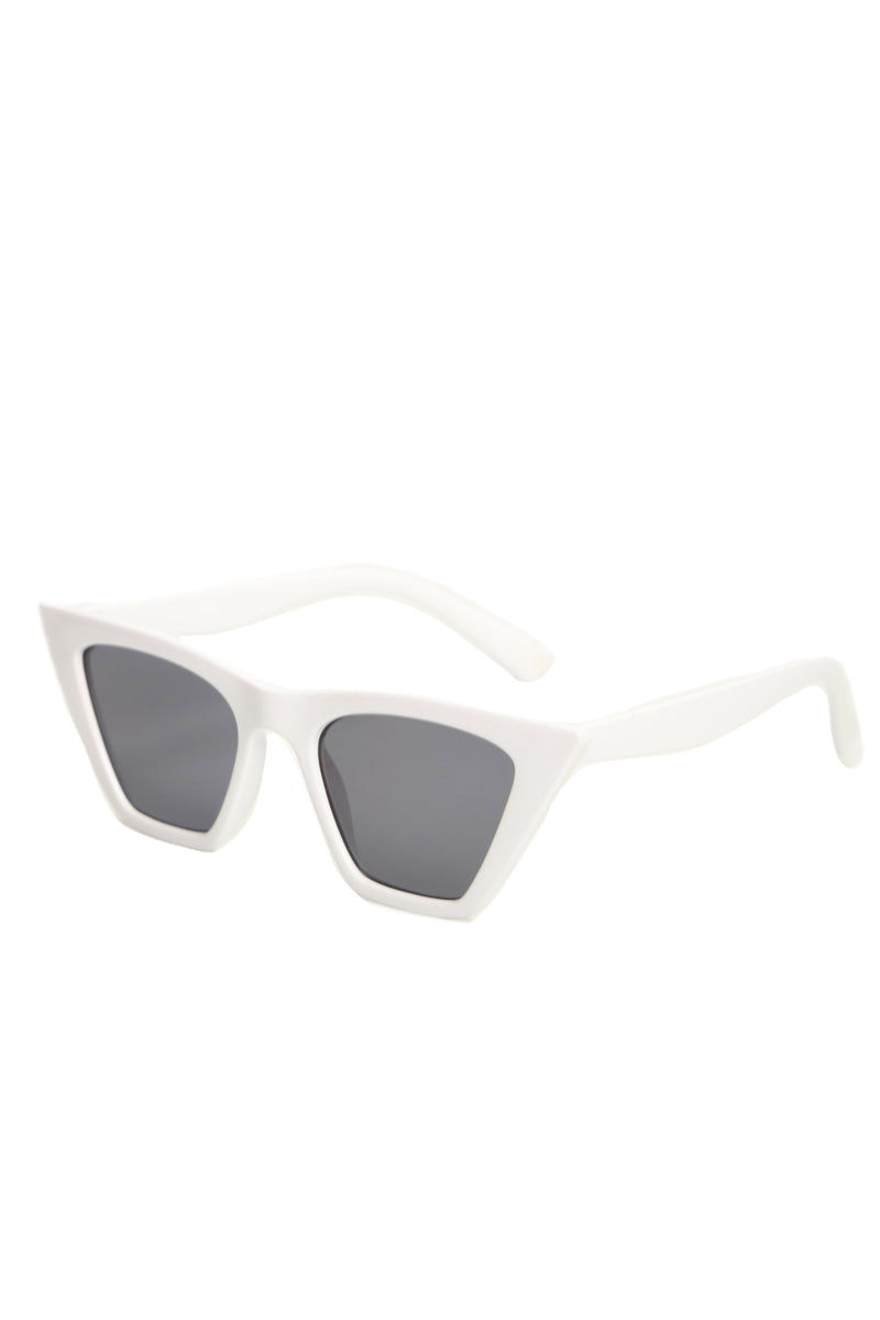 Sharp Attitude Sunglasses - White | Fashion Nova, Sunglasses | Fashion Nova