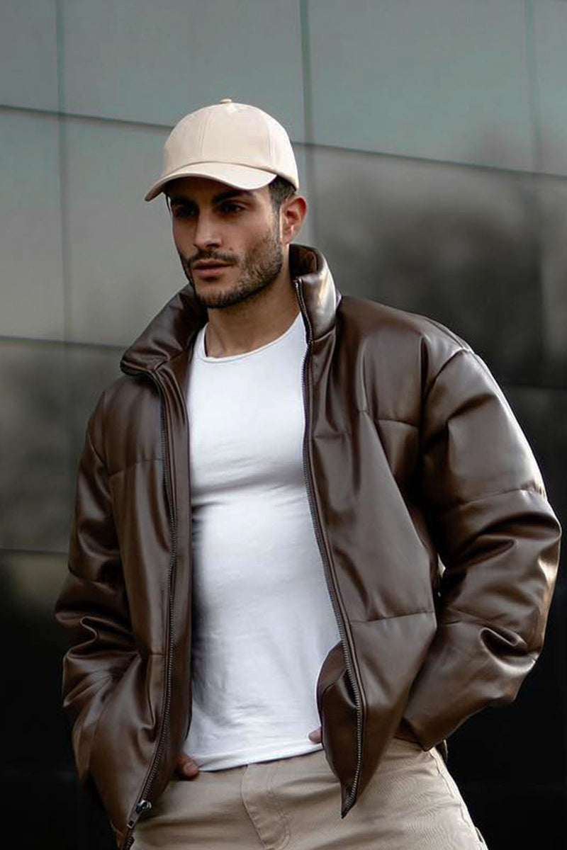 PU Dad Hat - Tan | Fashion Nova, Mens Accessories | Fashion Nova