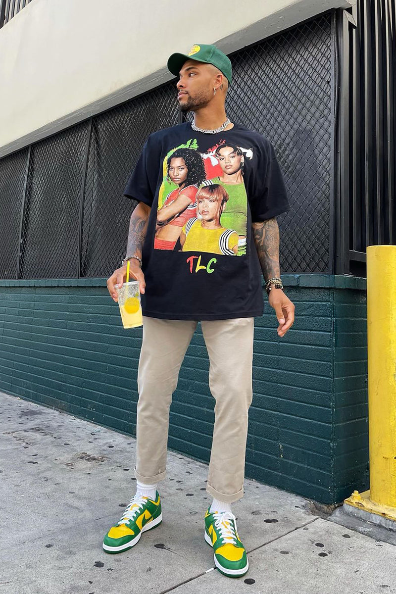 TLC Crazy Sexy Cool Short Sleeve Tee - Black | Fashion Nova, Mens ...