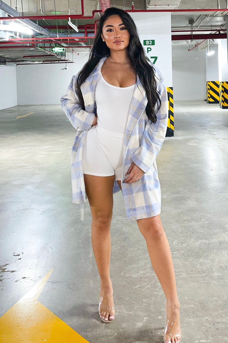 Till Dawn Plaid Jacket - Lavender/combo | Fashion Nova, Jackets & Coats ...