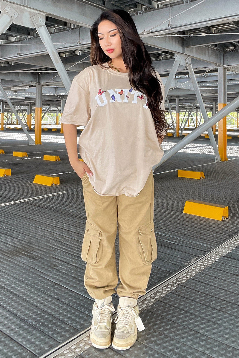 Unity Butterfly Top - Taupe | Fashion Nova, Screens Tops and Bottoms ...