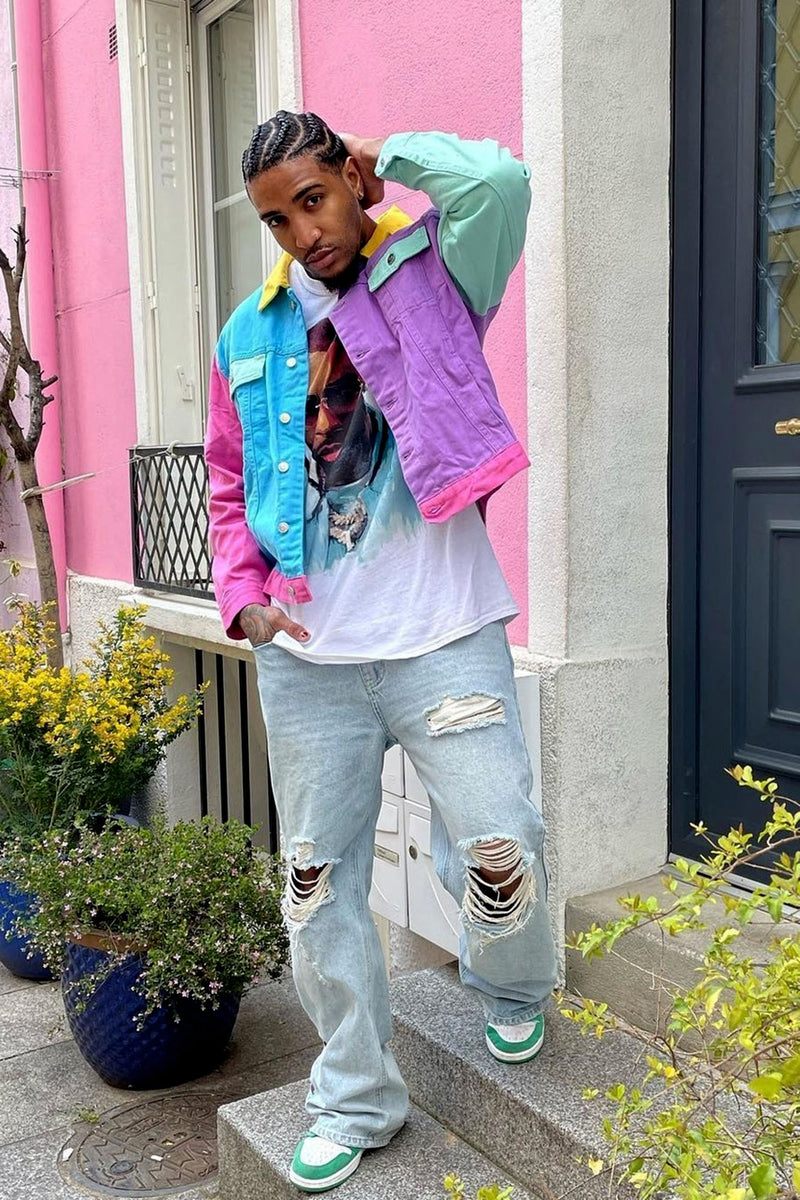 Weekend Ripped Flared Jeans - Light Wash | Fashion Nova, Mens Jeans ...