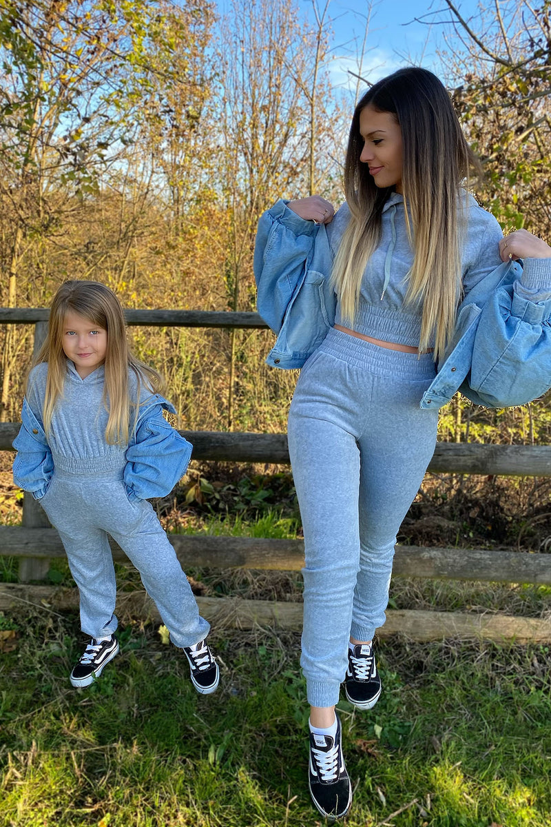 Mini Stick Around Jogger Set - Heather Grey | Fashion Nova, Kids Sets ...