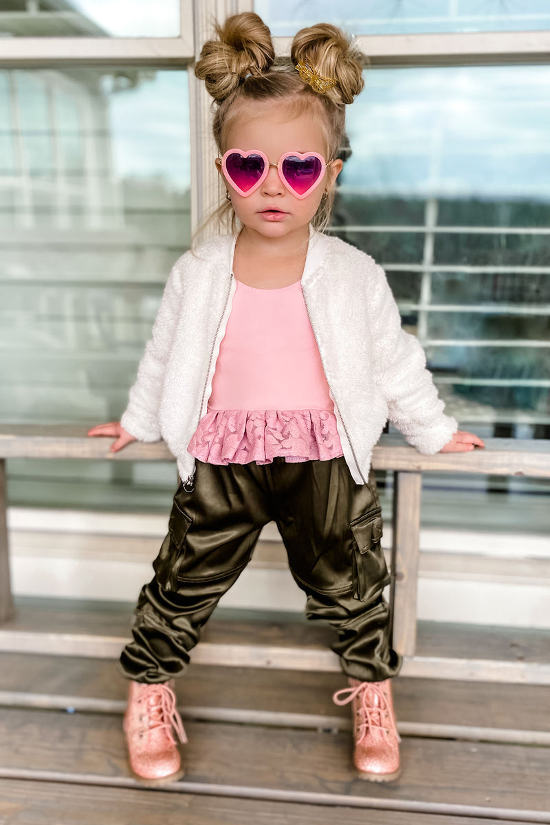Mini Catch Me In The Cold Fuzzy Jacket - Ivory | Fashion Nova, Kids ...