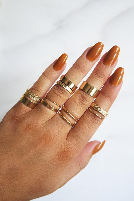 Golden Goddess Ring Set - Gold | Fashion Nova, Jewelry | Fashion Nova
